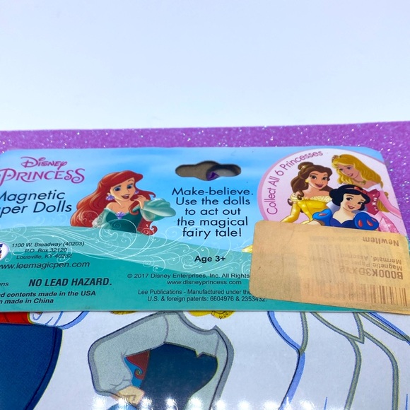 Disney | Toys | Nwt Disney Princess Magnetic Paper Dolls Ariel And ...